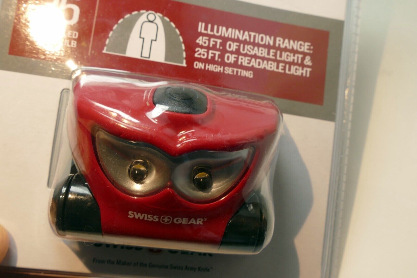 Swiss + Gear Headlamp Flashlight 35 Lumens LED Head Lamp Light – Rokas ...